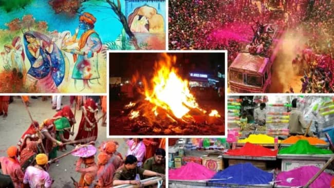 होली एक, रूप अनेक: भारत में सांस्कृतिक विविधता का जश्न । Holi Festival ...